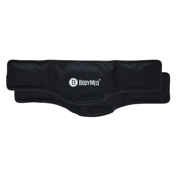 BodyMed Reusable Gel Ice Pack Cold Compress (2-Pack) for Neck - Profes ...