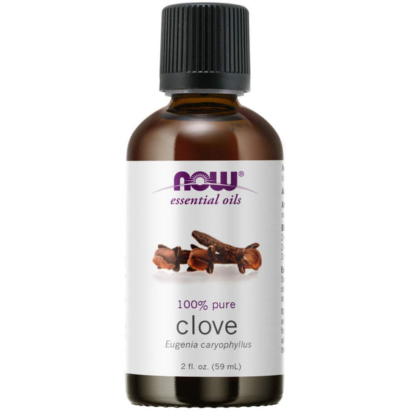 NOW Essential Oils, Clove Oil, Balancing Aromatherapy Scent, Steam Dis ...