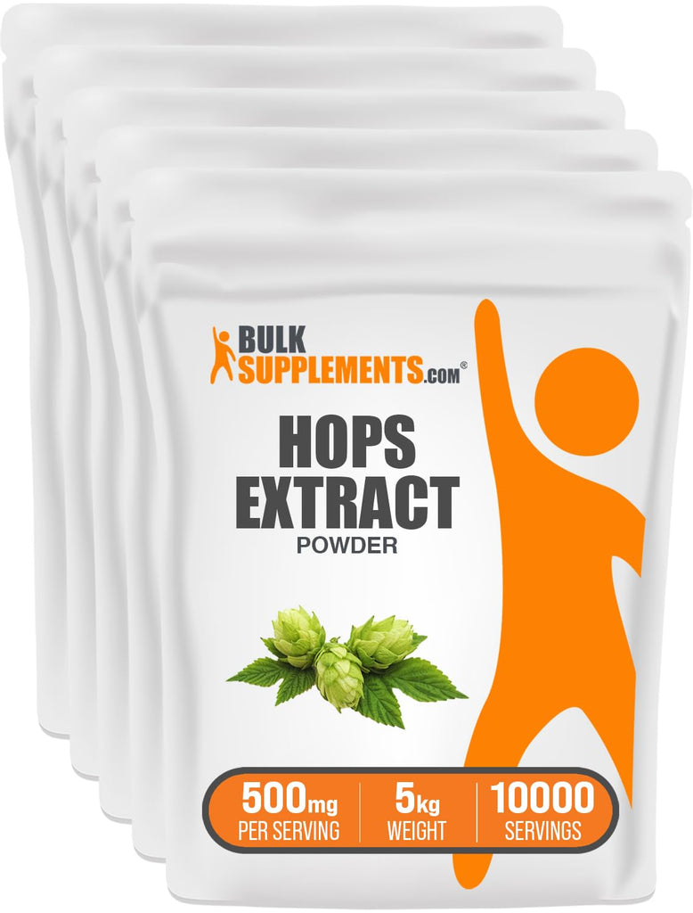 BulkSupplements.com Hops Extract Powder - Herbal Supplement, Sourced f ...