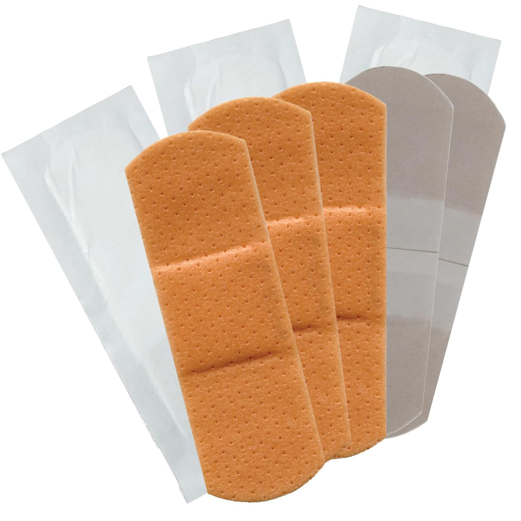 200 Sheer Plastic Flexible Adhesive Bandages with Non-Stick Pad - Stro ...