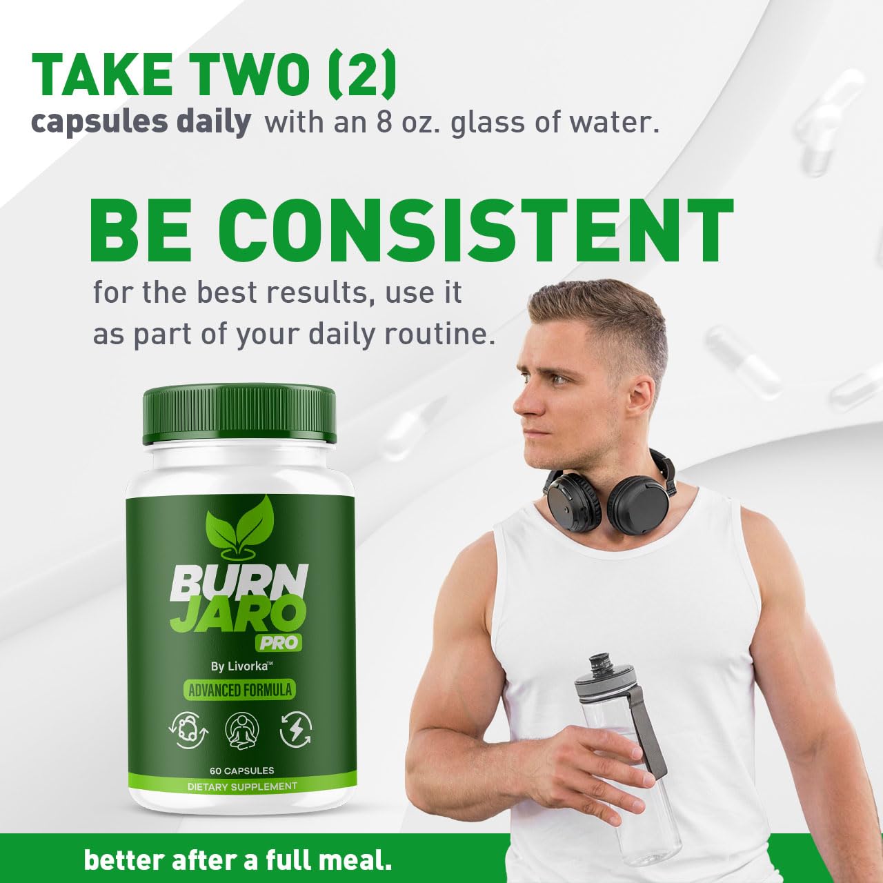 (3 Pack) Burn Jaro Pro - Burjaro Pro, Official Burnjaro Pro Capsules ...