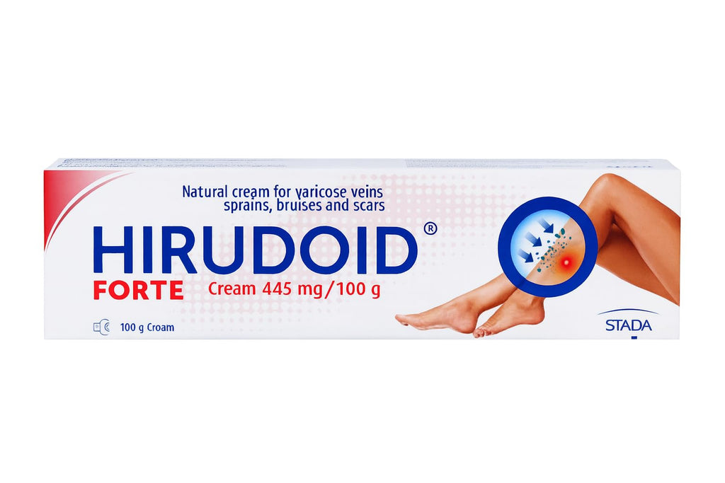 HiruCream Forte 100g Cream for Veins Bruises Scars sprains, Made in Ge ...