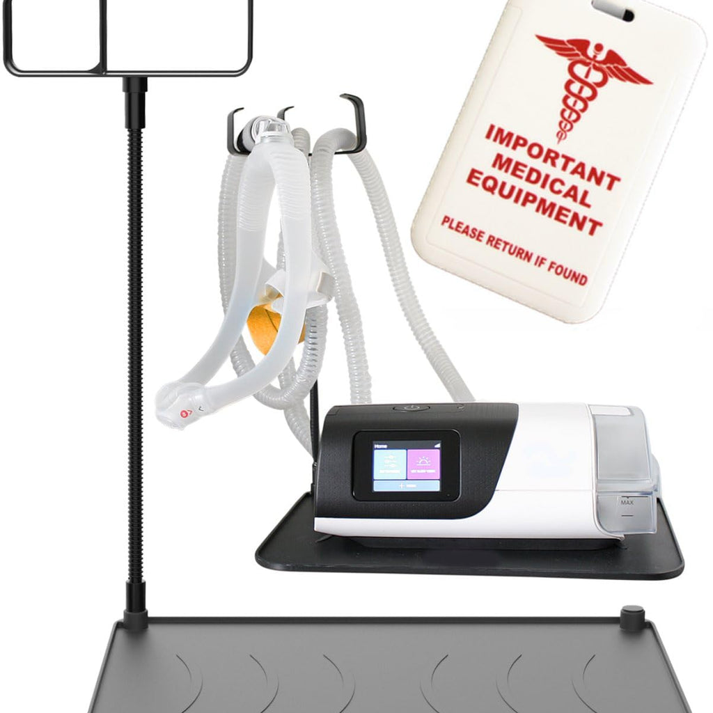 CPAP Stand for Mask and Tube Hanger Mat for CPAP T-Style Lift Stand wi ...