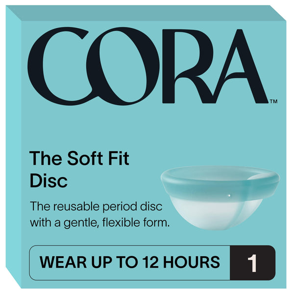 Cora Soft Fit Disc | Reusable Period Disc | Soft Menstrual Disc | Up t ...