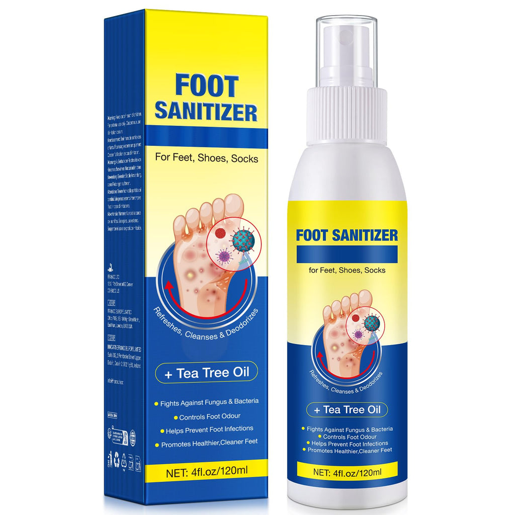 Tea Tree Oil Foot Spray, Clear Foot Spray, Keeps Feet and Shoes Fresh ...