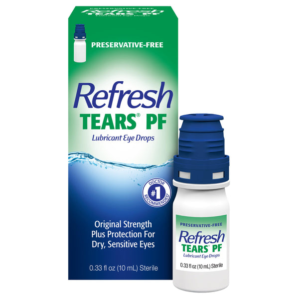 Refresh Tears PF Preservative-Free Artificial Tears Lubricant Eye Drop ...