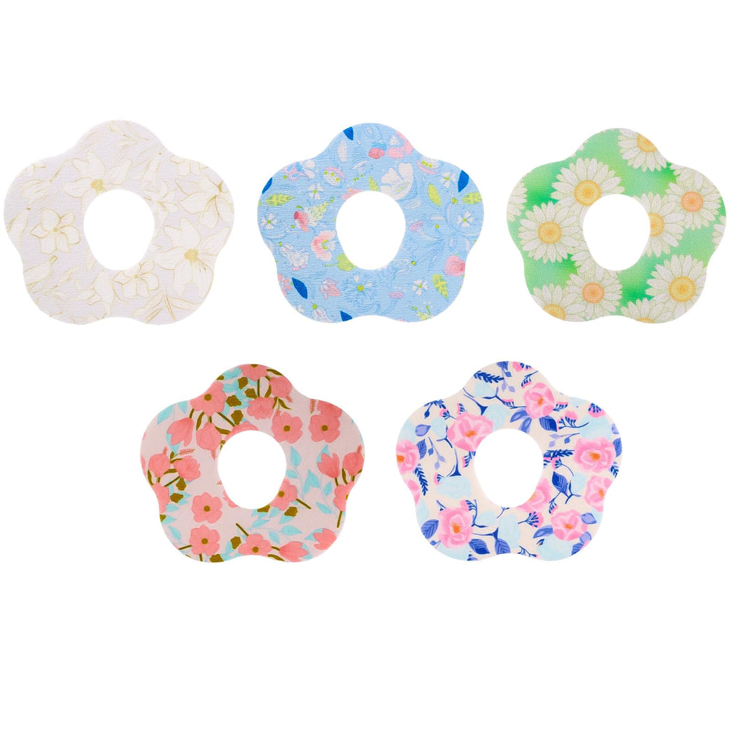 40pcs Adhesive Over Patches for Dexcom G7, Breathable Waterproof Flowe ...