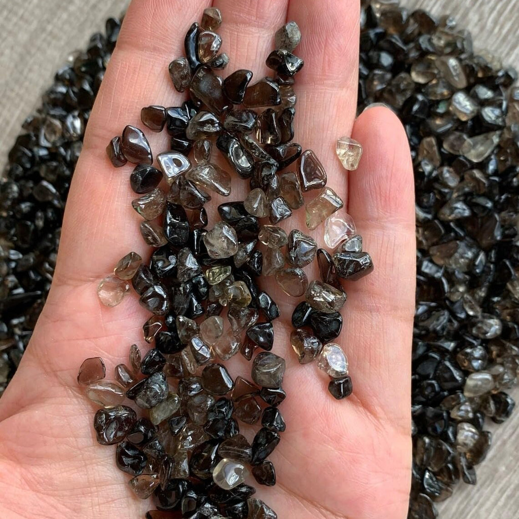 Indian Consigners Natural Crushed Polished Tumbled Gem Stone Chips, De ...