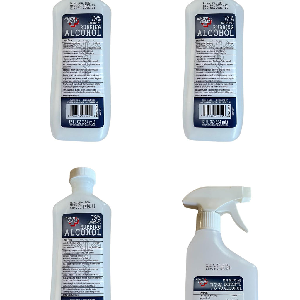 Generic Isopropyl Alcohol 70% Antiseptic and Cleaner (1 10oz Spray Bot ...