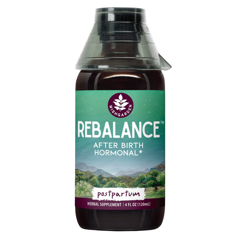 WishGarden Herbs ReBalance After Birth Hormonal - Plant-Based Herbal S ...