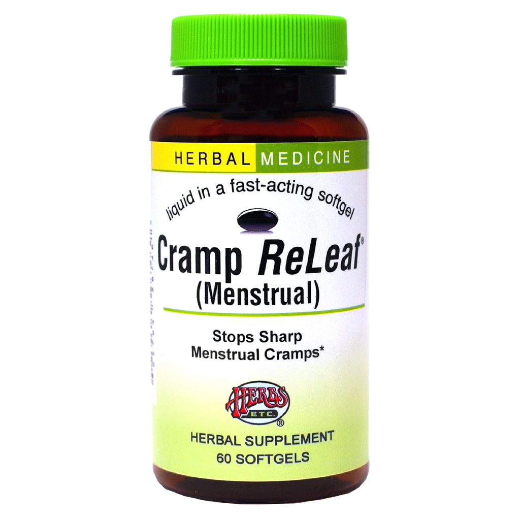 Herbs Etc. Cramp ReLeaf (Menstrual) - Abdominal Muscle Support - Herba ...