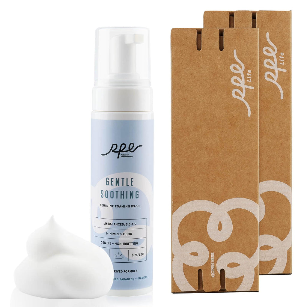 RPE Life Soothing Foaming Feminine Wash for Women, Gentle Plant-Based ...
