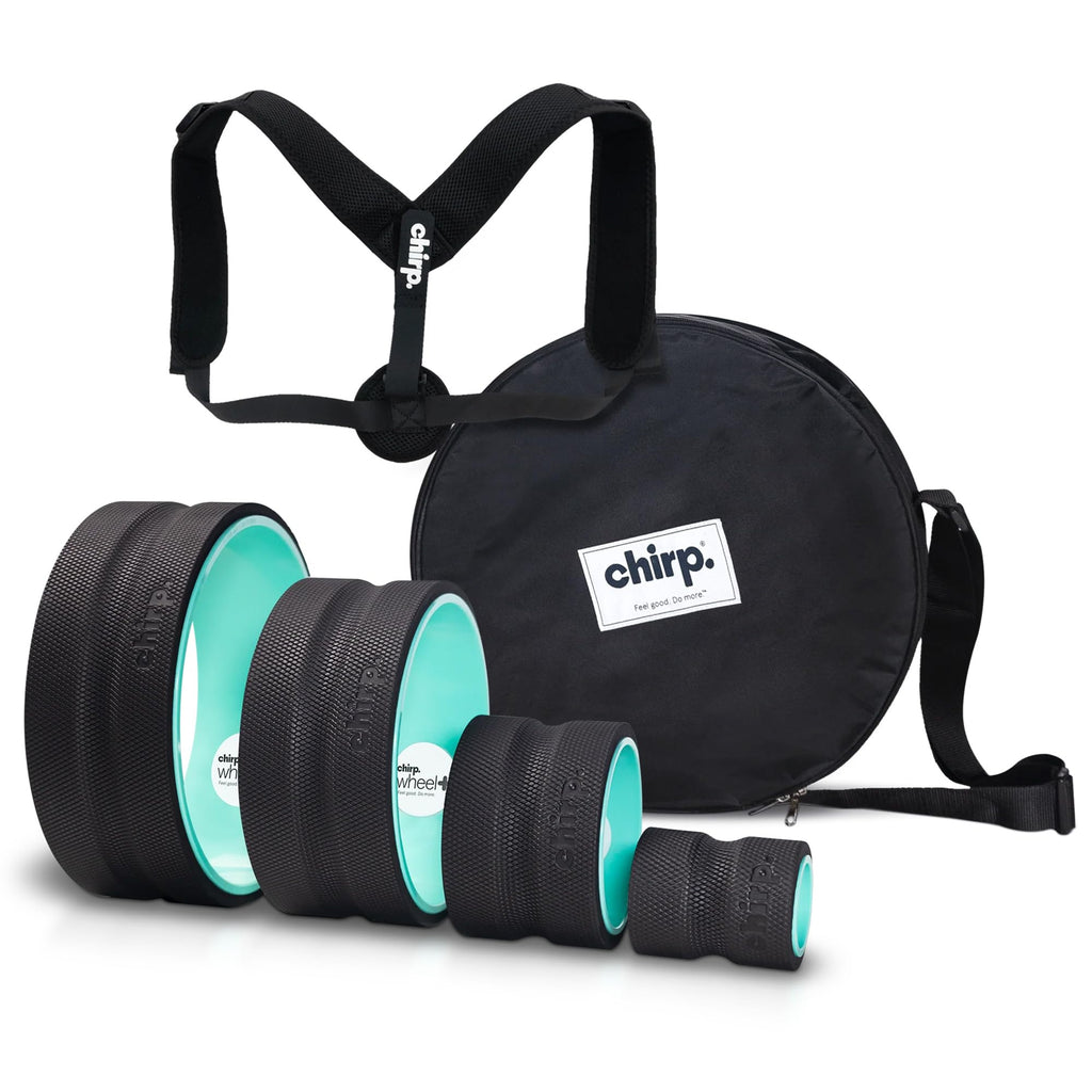 Ultimate Back + Neck Bundle, 4-Pack Chirp Wheel, Carrying Case, and Up ...