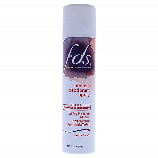 FDS Intimate Deodorant Spray Baby Fresh - 2 oz, Pack of 6 – Medistoreweb