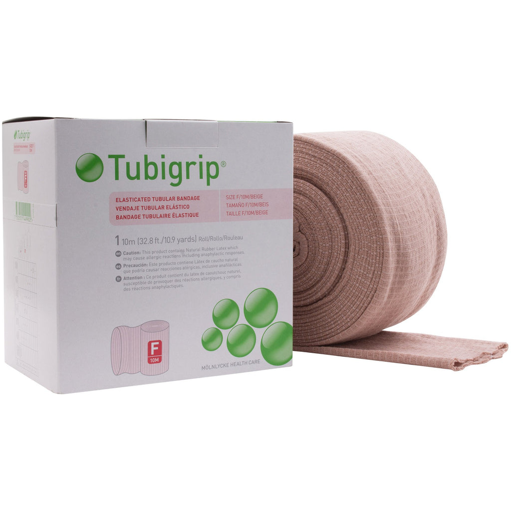 Tubigrip Size F Tubular Bandage 10M Box Beige (4x32.81) – Medistoreweb