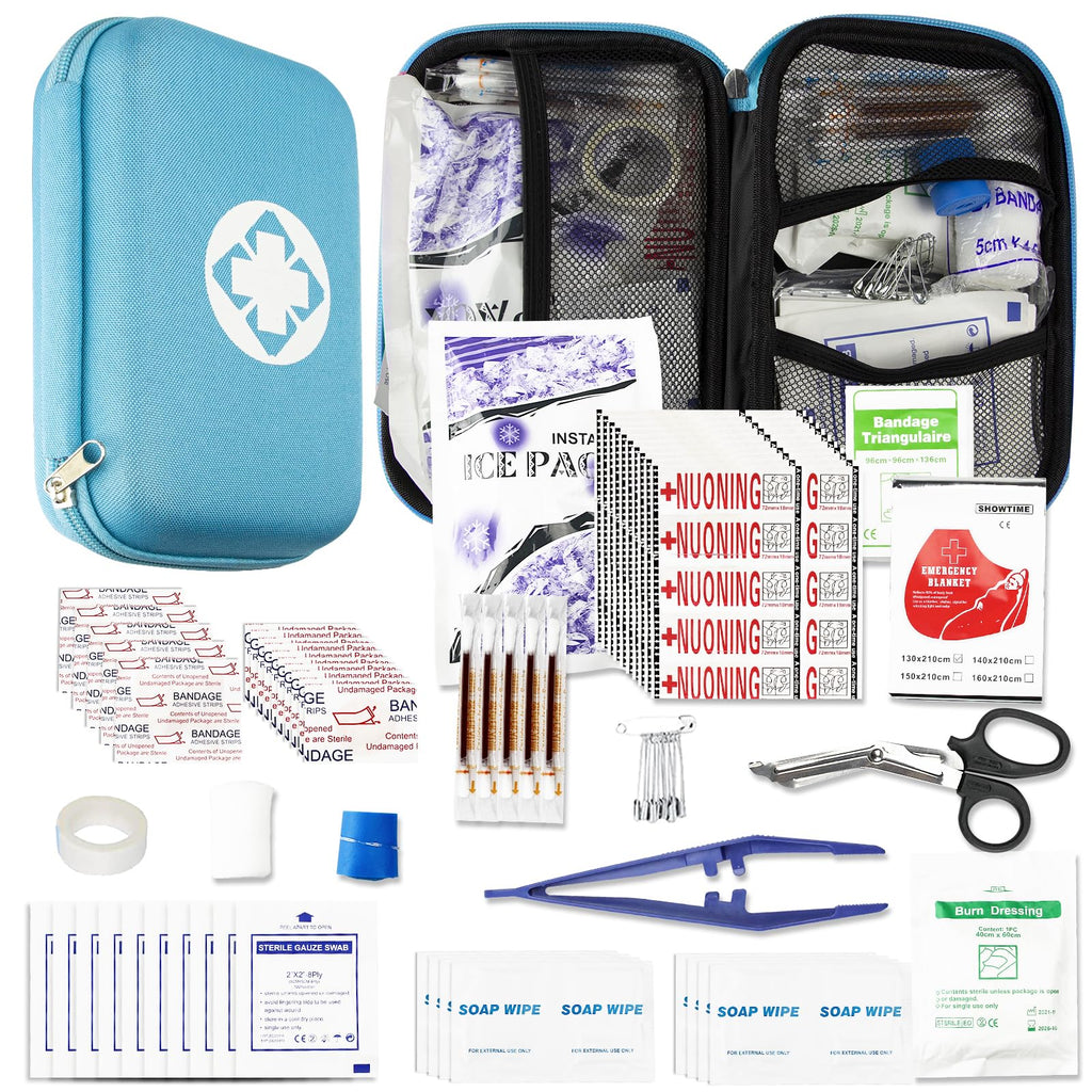 276PCS Small Travel First Aid Kit Supplies for Business, First Aid Kit ...