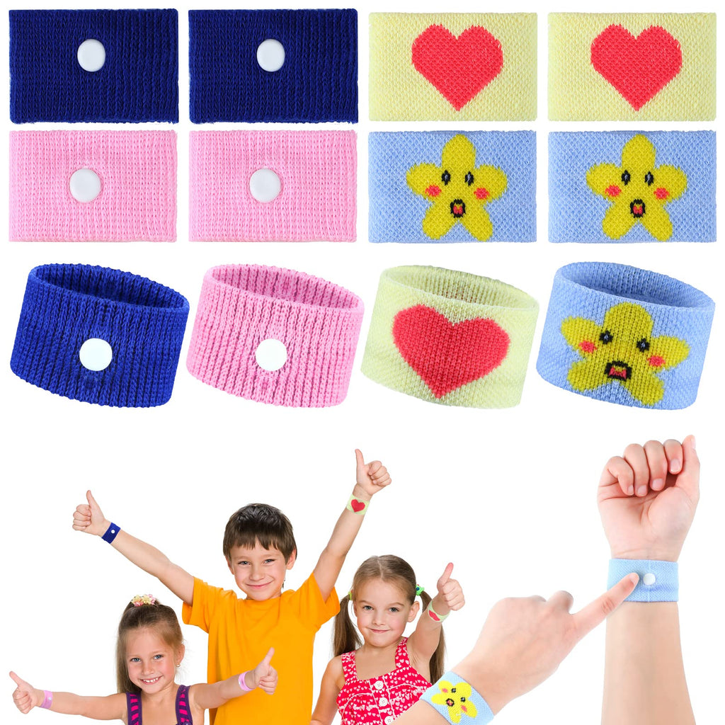 Tondiamo 4 Pairs Kids Motion Sickness Bands Travel Wristbands Kids Mot ...