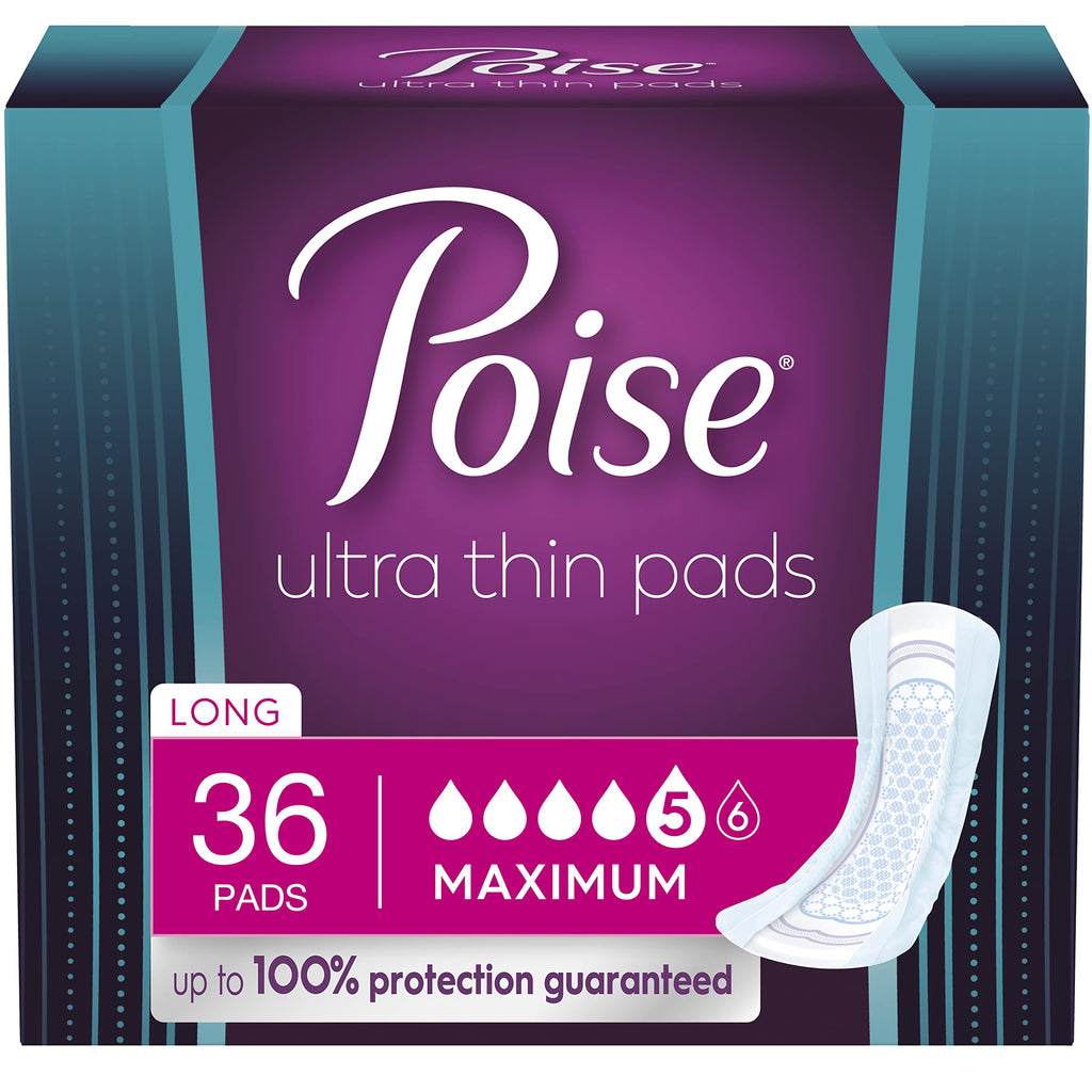 POISE ULTRATHN MAX PAD Conv PK 36 – Medistoreweb