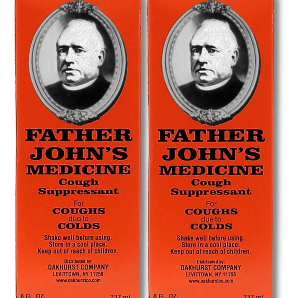 FATHER JOHNS Cough Medicine, Cough Syrup for Adults and Kids, Dextrome ...