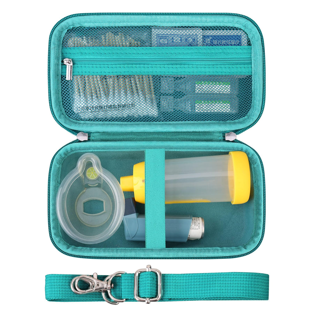Supmay Hard Case for Asthma Inhaler, Handheld Spacer for Kids and Adul ...