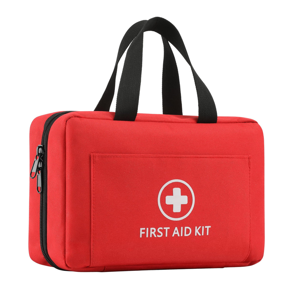 Heltrek First Aid Kits for Home with Labeled Pockets, 450 Piece Well-o ...